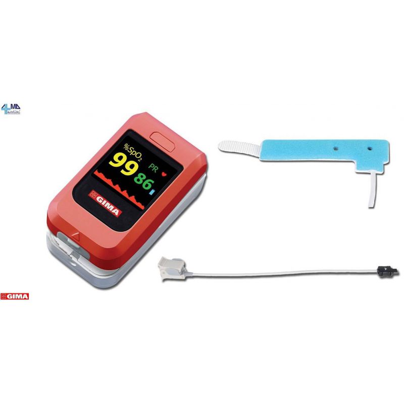 GIMA PULSIOXÍMETRO OXY 10 KIT WITH INCORPORATE ADULTS SENSOR, NEONA...